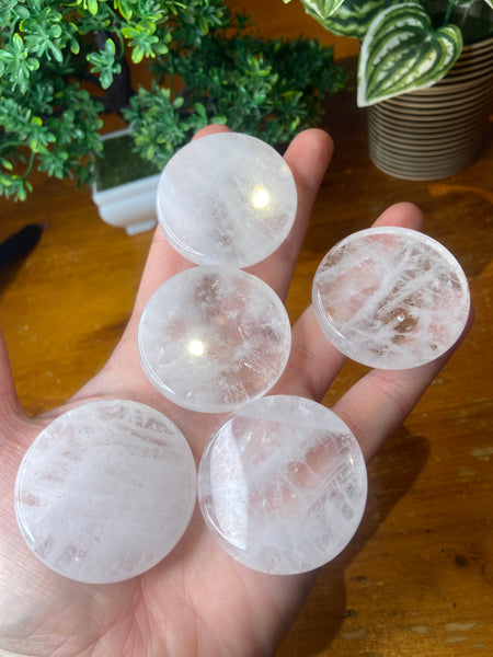 Clear Quartz Discs – Infinity Crystals by Moana
